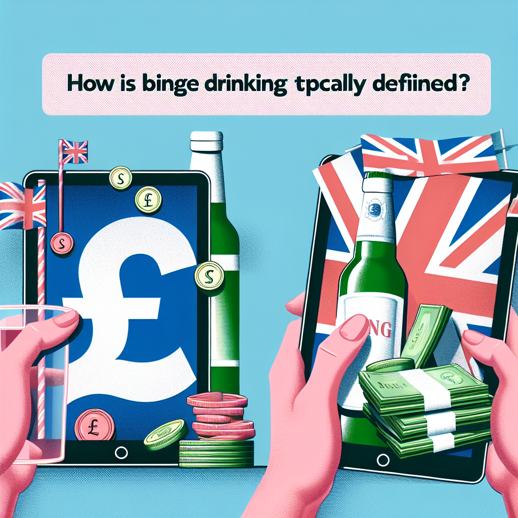 How is binge drinking typically defined? | ERGSY