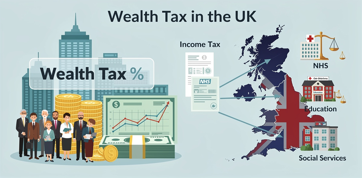 How does a wealth tax differ from an income tax? | ERGSY